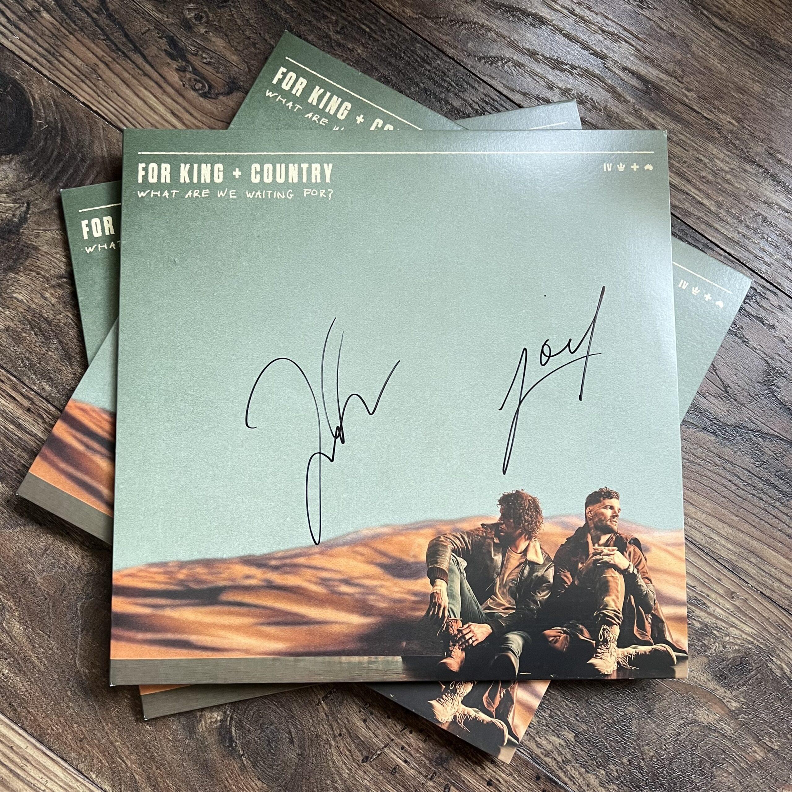What Are We Waiting For? - SIGNED - for King & Country - 2LP ...